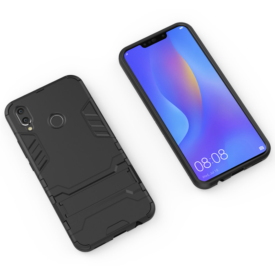 Slim Armour Shockproof Case for Huawei Nova 3i (Black)